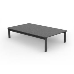 solpuri Caro Lounge Tisch Cement anthracite/Anthracite Keramik/Aluminium