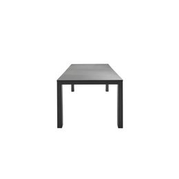 solpuri Elements Dining Tisch Aluminium (1-tlg.Tischplatte oder 2-tlg. Tischplatte) Cement anthracite/Anthrazit Keramik/Aluminium