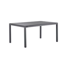 solpuri Classic Dining Lounge Tisch 180x100 cm Aluminium Höhe 70 cm Volcano Grey/Anthracite HPL-3D/Aluminium