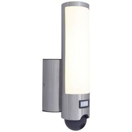 Lutec ELARA 5267106001 LED-Wandleuchte mit Bewegungsmelder LED LED 17.50 W Edelstahl