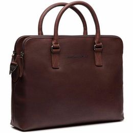 The Chesterfield Brand Wax Pull Up Cameron Aktentasche Leder 40 cm Laptopfach brown