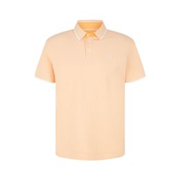 Tom Tailor Herren Basic Polo Shirt, orange, Uni, Gr. M