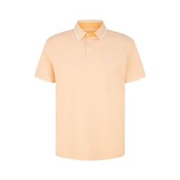 Tom Tailor Herren Basic Polo Shirt, orange, Uni, Gr. XXL