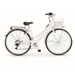 MBM Citybike New Central Woman 28 Zoll Weiß