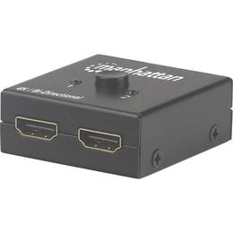 Manhattan 2 Port HDMI-Splitter 4096 x 2160 Pixel Schwarz