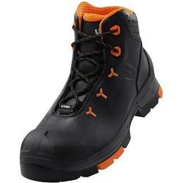 Uvex 2 6503242 Sicherheitsstiefel S3 Schuhgröße (EU): 42 Schwarz, Orange 1 Paar