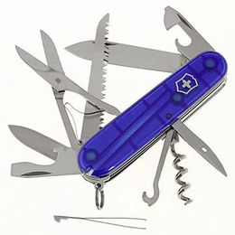 Victorinox Huntsman 1.3713.T2 Schweizer Taschenmesser Anzahl Funktionen 15 Blau (transparent)