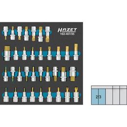 Hazet Hazet Steckschlüssel-Bit-Einsatz-Set 1/2 (12.5 mm) 35teilig 163-407/35