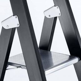 Zarges Z600 41146 Aluminium Stufen-Stehleiter klappbar 9 kg