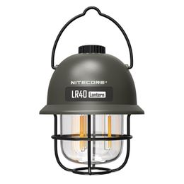 NITECORE Campinglaterne LR40 oliv