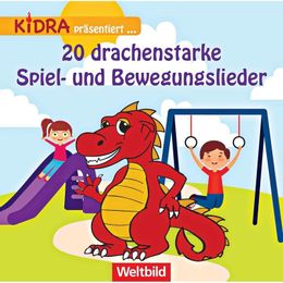 Drache KIDRA präsentiert: 20 drachenstarke Spiel- und Bewegungslieder - . (CD)