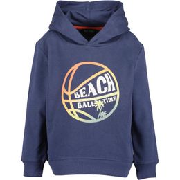 Blue Seven - Kapuzen-Sweatshirt BEACH BALL in dunkelblau, Gr.92