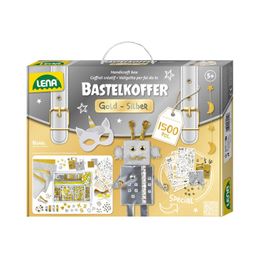 LENA Bastelkoffer GOLD & SILBER 1500-teilig