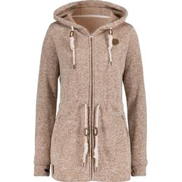 Strickfleecejacke