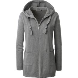 Longstrickjacke