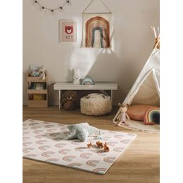 Lytte Spielmatte Rainbow Multicolor 120x180 cm - Hochwertige Krabbelmatte, Puzzlematte aus EVA-Schaumstoff