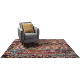 benuta Nest Teppich Casa Multicolor 80x150 cm - Vintage-Stil Teppich im Used-Look
