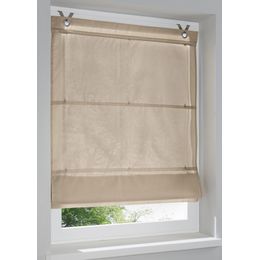 HEINE HOME unisex Raffrollo natur Größe 140x45 cm