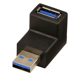 Lindy 71260 USB 3.0 Adapter Typ A 90&deg; nach unten - Kabelloser USB 3.0 Adapter mit USB
