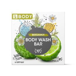 accentra Handgefertigtes festes Body Wash MY BODY in Papierschachtel