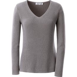 V-Ausschnitt-Pullover