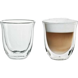 De'Longhi DELONGHI Thermoglas 2erSet DLSC311 Cappuccinogläser Transparent