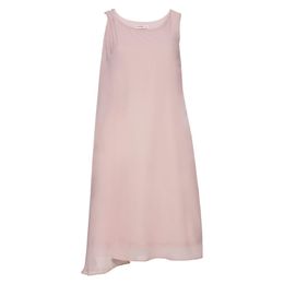 sheego Große Größen: Cocktailkleid aus Chiffon, in A-Linie, rauchrosé, Gr.56