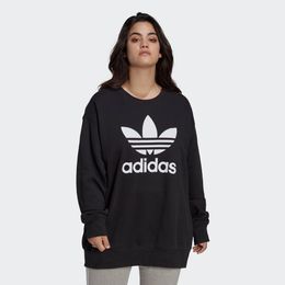 adidas originals Große Größen: Sweatshirt, schwarz, Gr.48/50