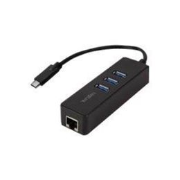 Logilink USB 3.2 Gen 1 USB-C adapter to 1x RJ45 and 3x USB 3.0 USB-Hubs - 3 - Schwarz