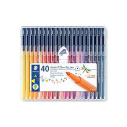 Staedtler Triplus Fibre-Tip Pens Color 40 pcs (Assorted)