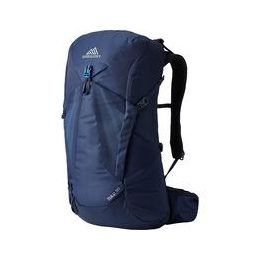 Gregory Zulu 30, Rucksack blau, 30 Liter, Größe M/L Typ: Rucksack - Wandern Geeignet für: Outdoor, Sport Material: 40 % recyceltes 400D-Polyester, 420D-Nylon, 40 % recyceltes 135D-Polyester, Schaumstoffpolsterung, Rahmen aus legiertem Stahl Kapazität: 30 Liter Volumen