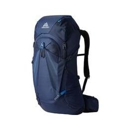 Gregory Zulu 40, Rucksack blau, 40 Liter, Größe S/M Typ: Rucksack - Wandern Geeignet für: Outdoor, Sport Material: 40 % recyceltes 400D-Polyester, 420D-Nylon, 40 % recyceltes 135D-Polyester, Schaumstoffpolsterung, Rahmen aus legiertem Stahl Kapazität: 40 Liter Volumen