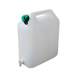 Campingaz Wasserkanister 20 L, Wasserbehälter weiß/transparent, mit Ablasshahn Fassungsvermögen: 20 Liter Material: Kunststoff