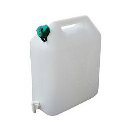 Campingaz Wasserkanister 20 L, Wasserbeh&auml;lter wei&szlig;/transparent, mit Ablasshahn