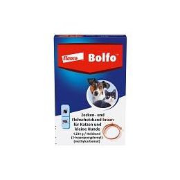 BOLFO Flohschutzband braun f.kleine Hunde/Katzen 1 St