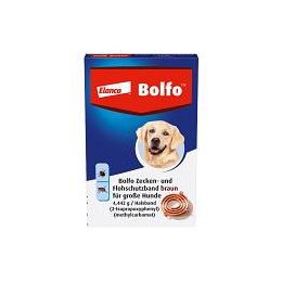 BOLFO Flohschutzband braun f.große Hunde 1 St