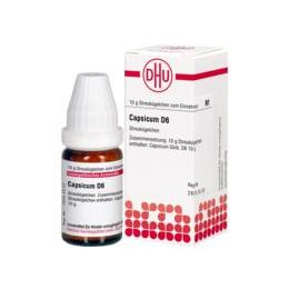CAPSICUM D 6 Globuli 10 g