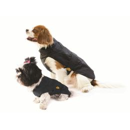 Fashion Dog - Regenmantel für Hunde - Schwarz - 33 cm