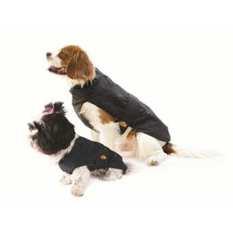 Fashion Dog Regenmantel für Hunde - Schwarz - 47 cm