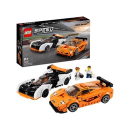 Lego Speed Champions 76918 McLaren Solus GT & F1 LM Bausatz, Mehrfarbig