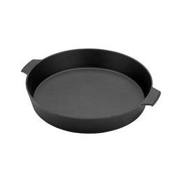 Gusseisenpfanne S / M / MX, Ø 27cm anthrazit, für Big Green Egg Small, MiniMax, Medium Material: Gusseisen