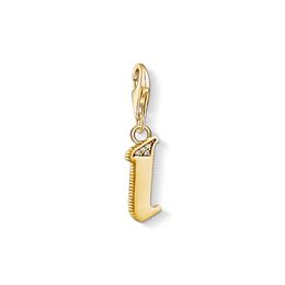 Thomas Sabo Charm-Anhänger Buchstabe I gold