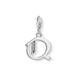 Thomas Sabo Charm-Anhänger Buchstabe Q silber