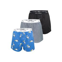 Happy Shorts Herren Boxer Mix 3er Pack