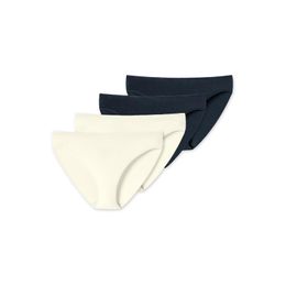 Schiesser Damen Tai-Slip Uncover 4er Pack