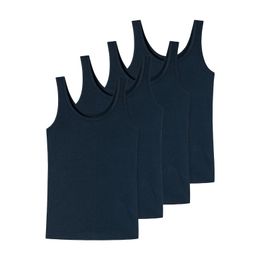 Schiesser Damen Tr&auml;gertop Uncover 4er Pack
