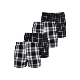 Nur Der Herren Boxer Webboxershorts Classic 4er Pack