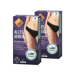 Nur Die Damen Periodenunterw&auml;sche Alles Geregelt Slip stark 2er Pack