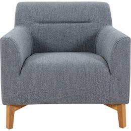 Andas Sessel Kiruna, bequemer Sitzkomfort, schöne Serienergänzung, grau