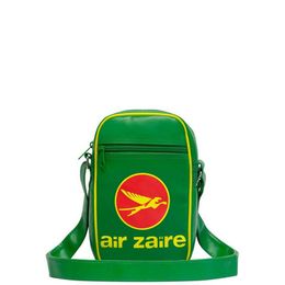 logoshirt Schultertasche Air Zaire Airlines, mit kultigem Air Zaire-Airlines-Logo, grün